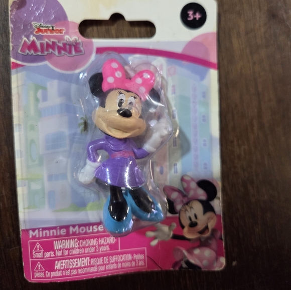 Disney | Toys | Disney Minnie Mouse Action Figure Pink Purple Black ...